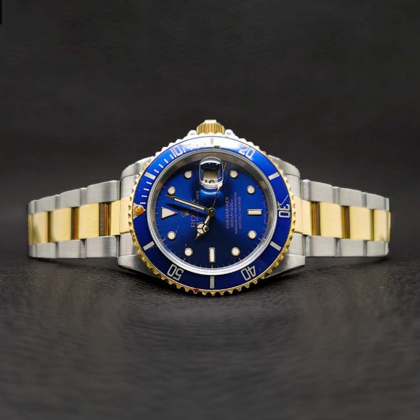 Rolex Submariner Date Blue Two Tone Watches - Timeology