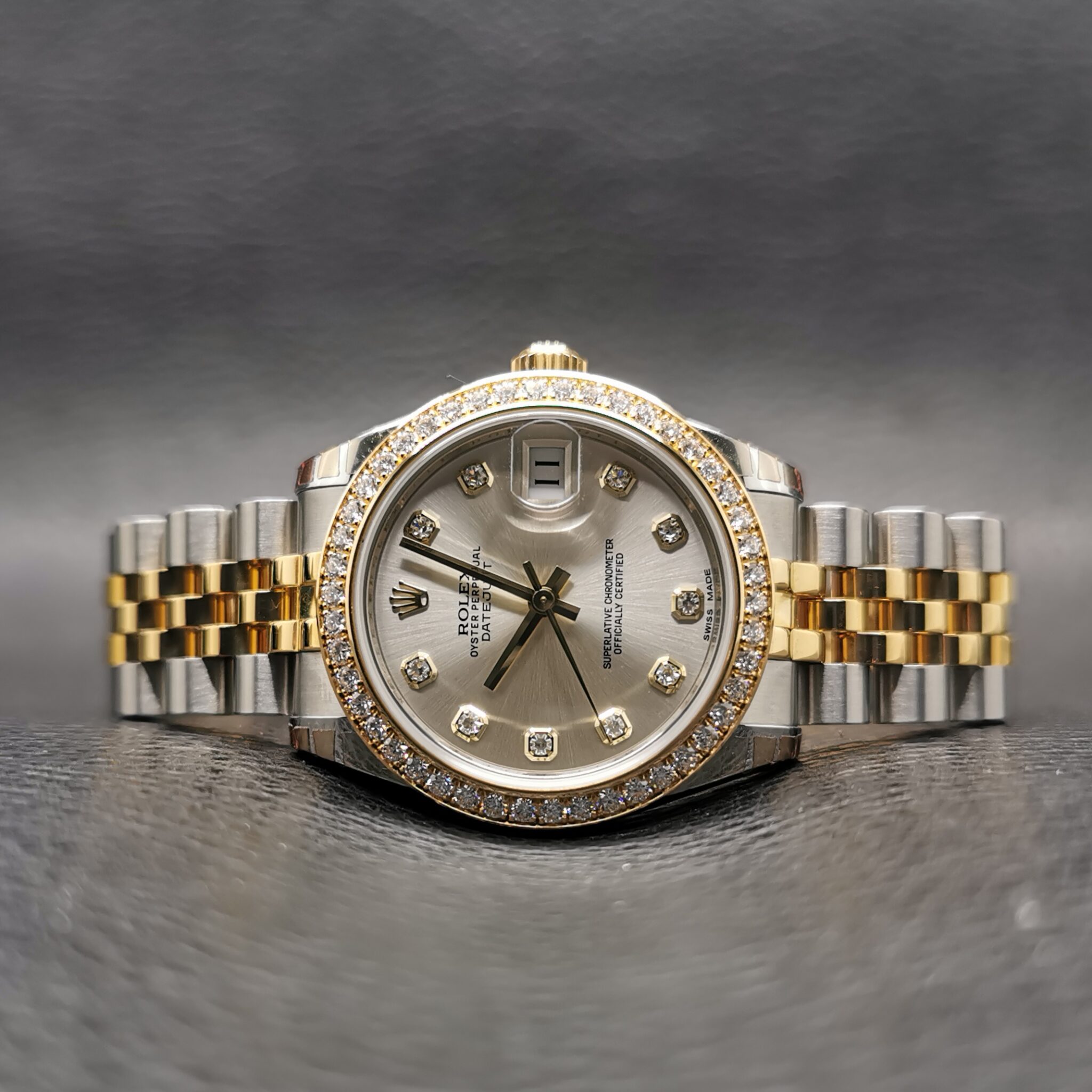 Rolex Datejust Bezel Diamonds Watches - Timeology