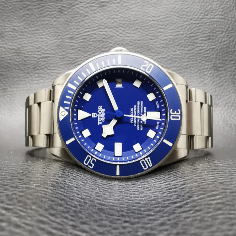 Tudor Pelagos Titanium Blue Dial Watches - Timeology