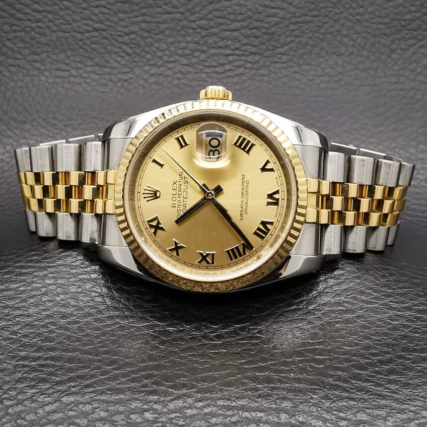 Rolex Datejust 36 Champagne Watches - Timeology